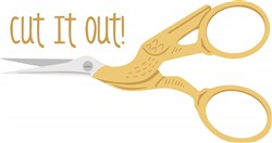 Cut it Out! print art print art at EmbroideryDesigns.com ...
