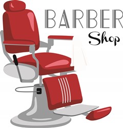 Barber Shop print art print art at EmbroideryDesigns.com ...