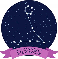 Pisces print art print art at EmbroideryDesigns.com | EmbroideryDesigns.com