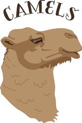 Camels print art print art at EmbroideryDesigns.com | EmbroideryDesigns.com