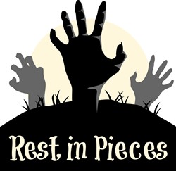 Rest In Pieces print art print art at EmbroideryDesigns.com ...