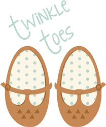 Twinkle Toes print art print art at EmbroideryDesigns.com ...