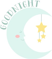Goodnight Moon SVG cut file at EmbroideryDesigns.com ...