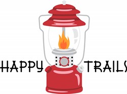 Happy Trails print art print art at EmbroideryDesigns.com ...