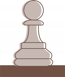 Pawn Piece print art print art at EmbroideryDesigns.com ...