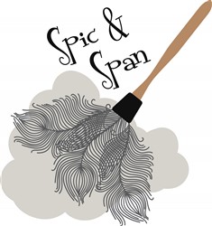 Spic & Span print art print art at EmbroideryDesigns.com ...