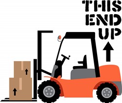 This End Up print art print art at EmbroideryDesigns.com ...