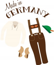 Made In Germany print art print art at EmbroideryDesigns.com ...