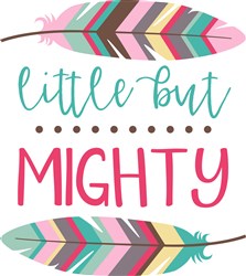 Little But Mighty SVG cut file at EmbroideryDesigns.com ...