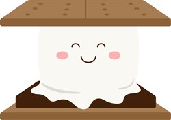 Happy Smores print art print art at EmbroideryDesigns.com ...