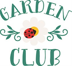 Garden Club print art print art at EmbroideryDesigns.com ...