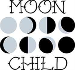Moon Child print art print art at EmbroideryDesigns.com ...