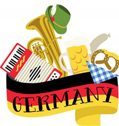 Germany print art print art at EmbroideryDesigns.com ...