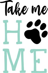 Take Me Home print art print art at EmbroideryDesigns.com ...