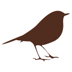 Wren Silhouette SVG cut file at EmbroideryDesigns.com ...