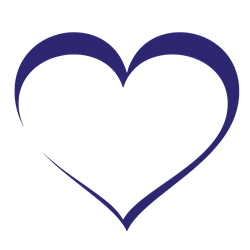 Blue Heart SVG cut file at EmbroideryDesigns.com | EmbroideryDesigns.com