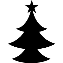 Holiday Star Tree SVG cut file at EmbroideryDesigns.com ...