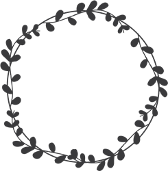 Leaf Round Frame SVG cut file at EmbroideryDesigns.com ...