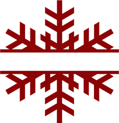 Snowflake Split SVG cut file at EmbroideryDesigns.com ...