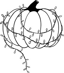 Pumpkin Vine SVG cut file at EmbroideryDesigns.com | EmbroideryDesigns.com