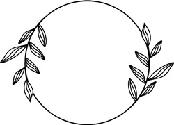 Leaf Circle SVG cut file at EmbroideryDesigns.com | EmbroideryDesigns.com
