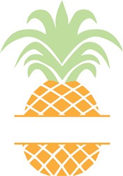 Split Pineapple SVG cut file at EmbroideryDesigns.com ...