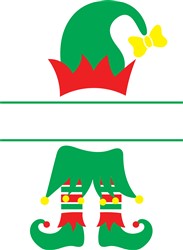 Split Elf SVG cut file at EmbroideryDesigns.com | EmbroideryDesigns.com