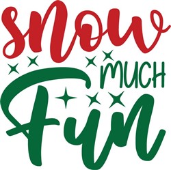 Snow Much Fun SVG cut file at EmbroideryDesigns.com | EmbroideryDesigns.com