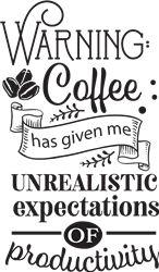 Unrealistic Expectations SVG cut file at EmbroideryDesigns.com ...