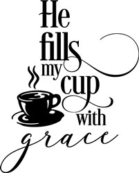 Fills My Cup SVG cut file at EmbroideryDesigns.com | EmbroideryDesigns.com