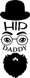 Hip Daddy SVG cut file at EmbroideryDesigns.com | EmbroideryDesigns.com