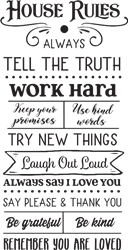House Rules SVG cut file at EmbroideryDesigns.com | EmbroideryDesigns.com
