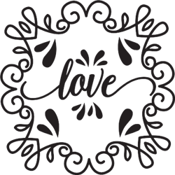 Love SVG cut file at EmbroideryDesigns.com | EmbroideryDesigns.com