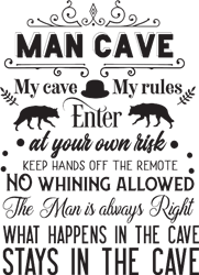 My Cave SVG cut file at EmbroideryDesigns.com | EmbroideryDesigns.com