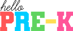 Hello Pre-K SVG cut file at EmbroideryDesigns.com | EmbroideryDesigns.com