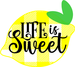 Life Is Sweet SVG cut file at EmbroideryDesigns.com | EmbroideryDesigns.com