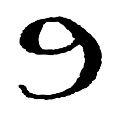 Number 9 SVG cut file at EmbroideryDesigns.com | EmbroideryDesigns.com