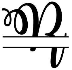 R Split SVG cut file at EmbroideryDesigns.com | EmbroideryDesigns.com