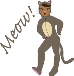Meow print art print art at EmbroideryDesigns.com | EmbroideryDesigns.com