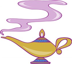 Magic Lamp print art print art at EmbroideryDesigns.com ...