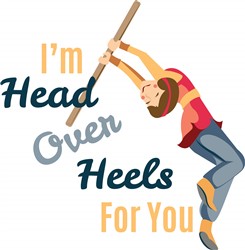Head Over Heels print art print art at EmbroideryDesigns.com ...
