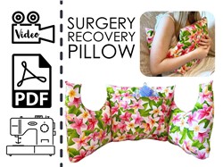 Surgery Recovery Pillow PDF Sewing Pattern by Aloha Sewing Company ...