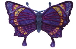3D Large Butterfly Embroidery Project | EmbroideryDesigns.com