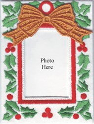 Christmas Card Photo Frames Embroidery Project | EmbroideryDesigns.com