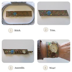 Stitch Swag Fashion Watch Bands - Instant Download | EmbroideryDesigns.com