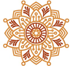 Mandala Embroidery Design | EmbroideryDesigns.com