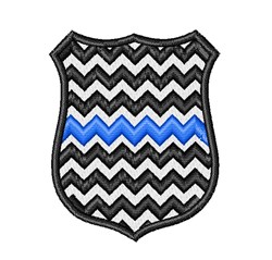 Police Badge Embroidery Design | EmbroideryDesigns.com