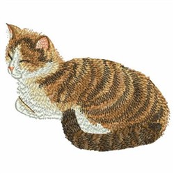 Kitty Cat Embroidery Design | EmbroideryDesigns.com
