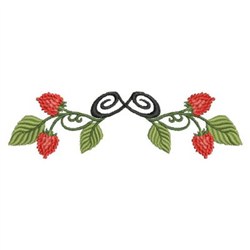 Raspberries Embroidery Design | EmbroideryDesigns.com