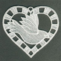 FSL Dove Embroidery Design | EmbroideryDesigns.com